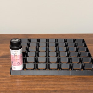 Redken Shades EQ Bottle Tray: Salon Hair Color Organizer, Square Style ...