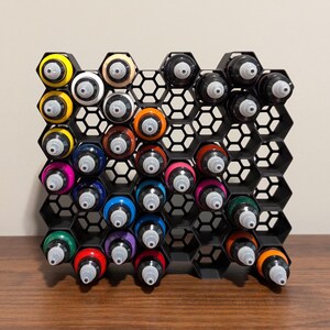 Tattoo Ink Organizer: Wall or Table Mount, Holds up to 48 Bottles - Etsy