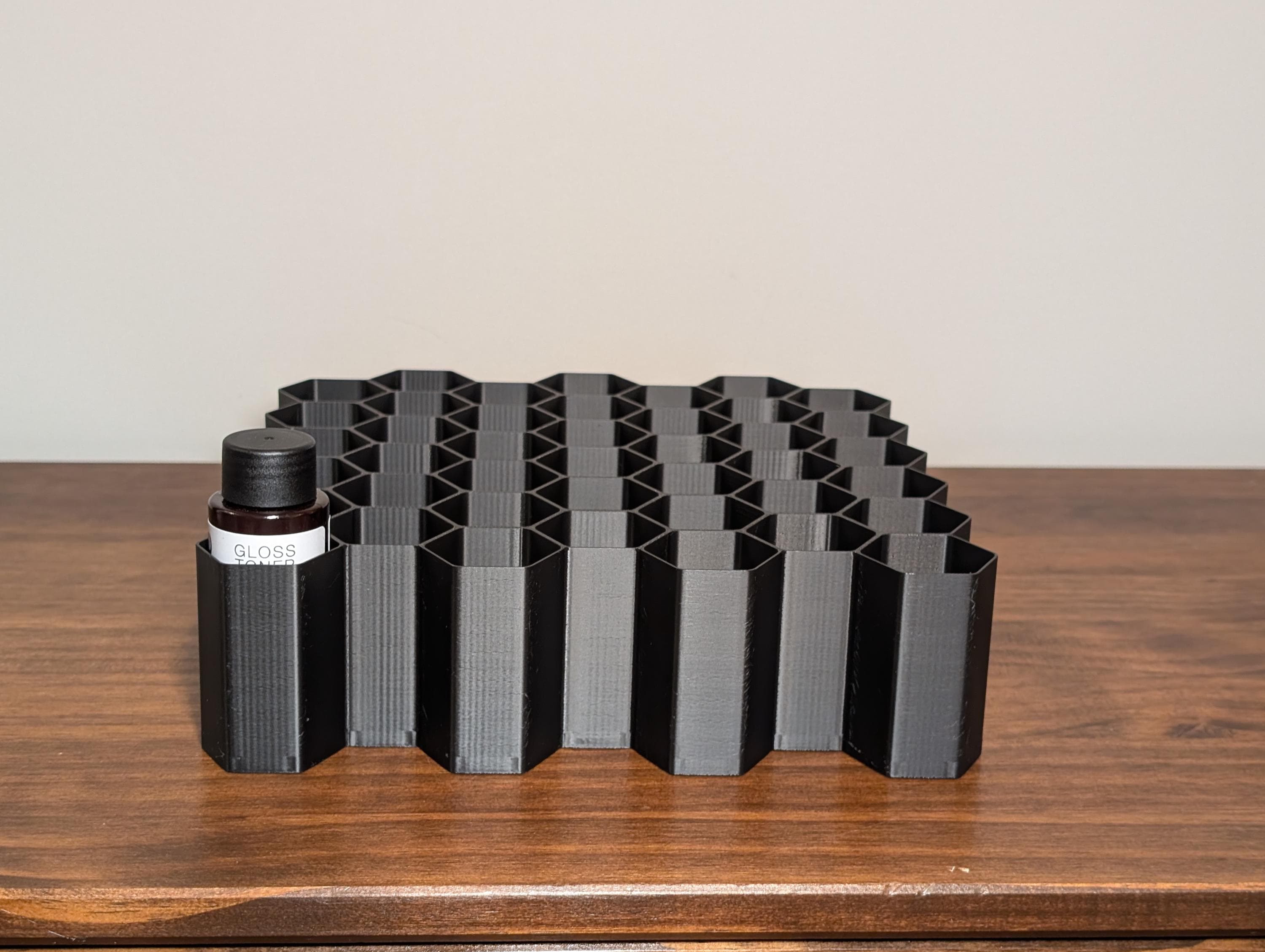 RUSK Gloss Toner Holder | Stackable & Wall-mount Salon Organizer for ...