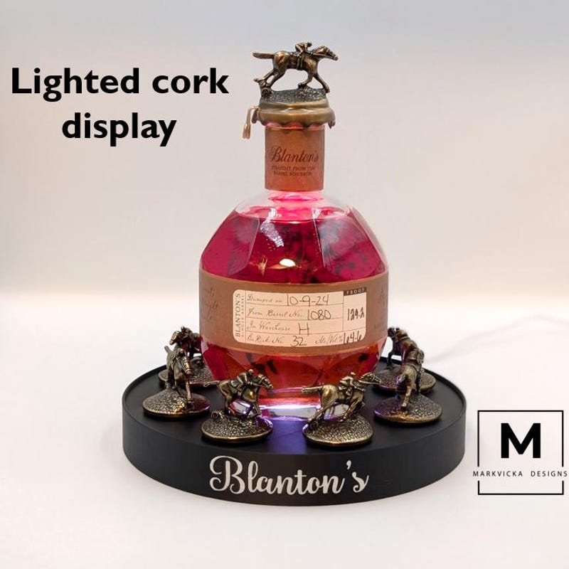 Blanton's Bourbon Cork Display - Etsy