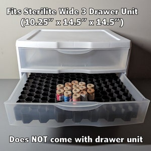 Thread and Embroidery Floss Organizer | Drawer Insert | Holds 187 ...