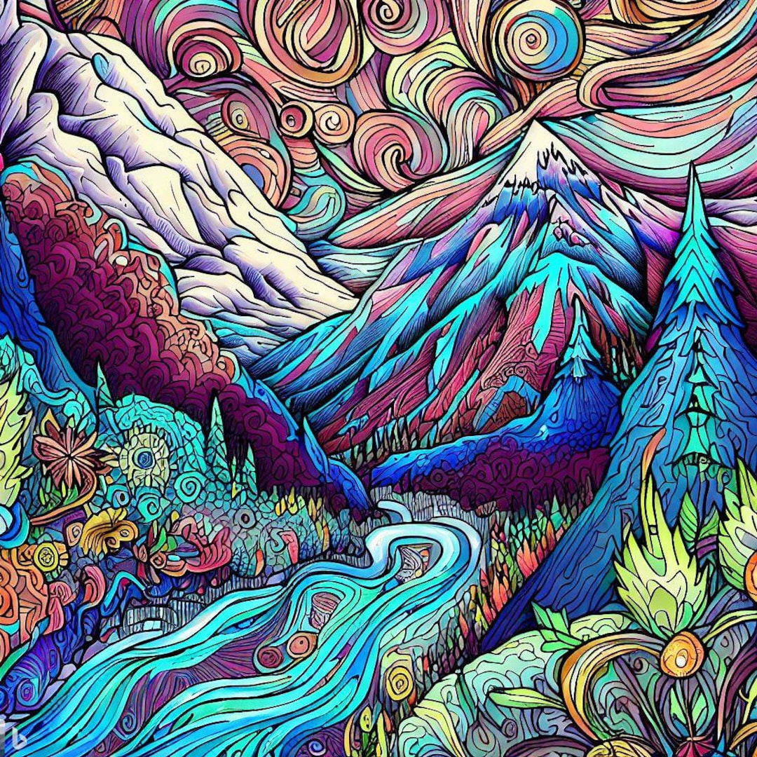 Alaska-inspired Coloring Book-20 Pages - Etsy