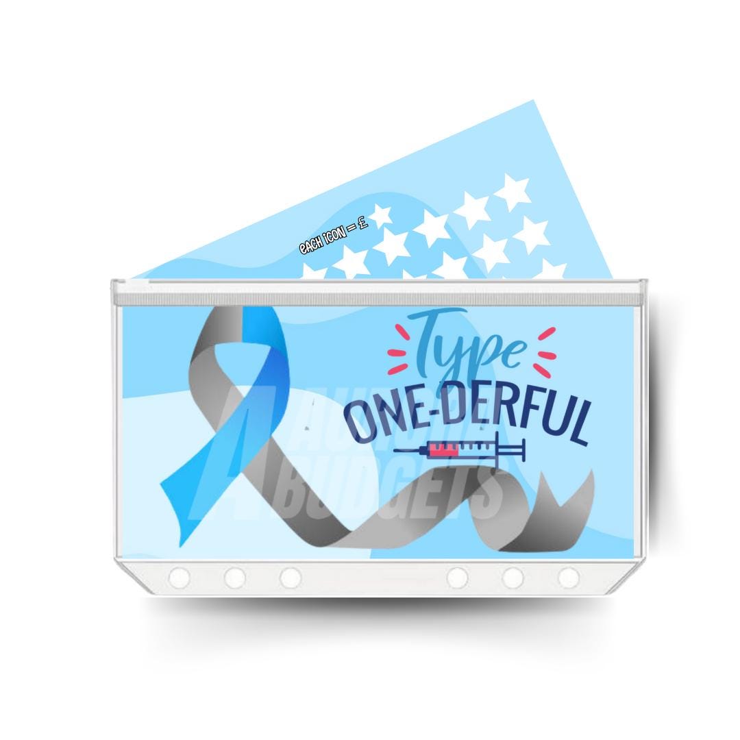 DIABETES Laminated Display Inserts, Savings Tracker and Zipped Cash ...