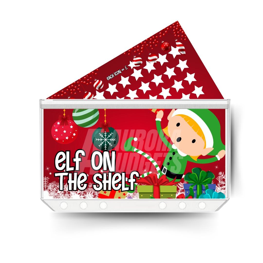 ELF on THE SHELF Laminated Display Insert, Savings Tracker & Zipped ...