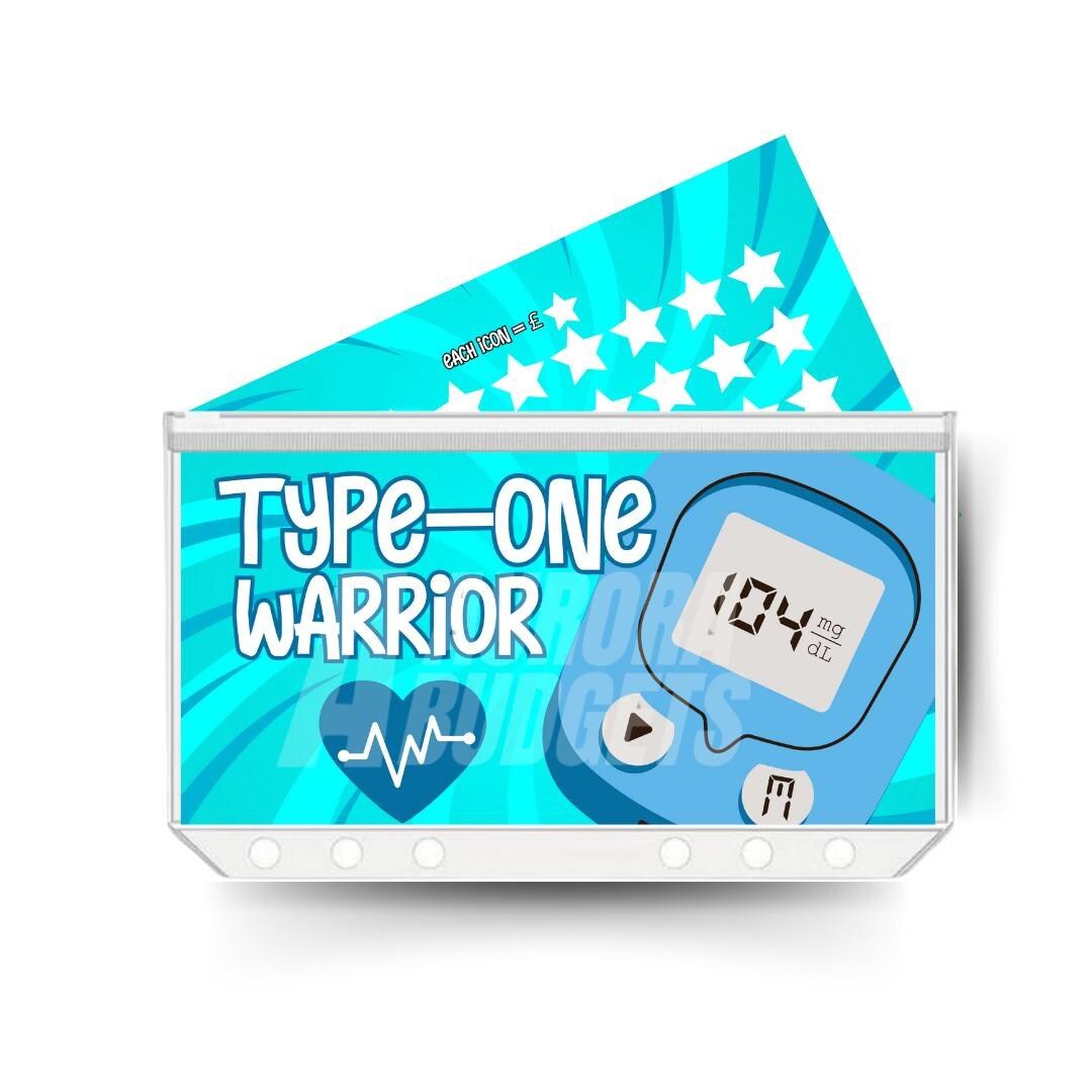 DIABETES Laminated Display Inserts, Savings Tracker and Zipped Cash ...