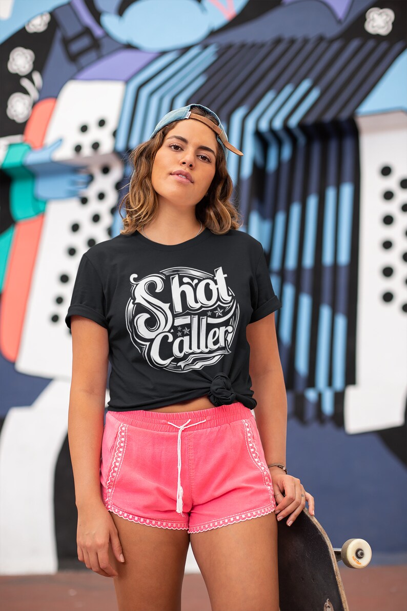 Funny Shirt shot Caller Graphic T-shirt, Humorous Tee, Funny Sports Tee ...