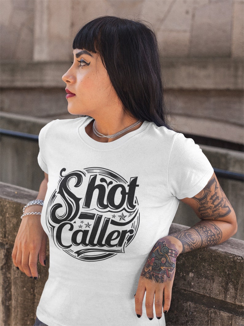Funny Shirt shot Caller Graphic T-shirt, Humorous Tee, Funny Sports Tee ...