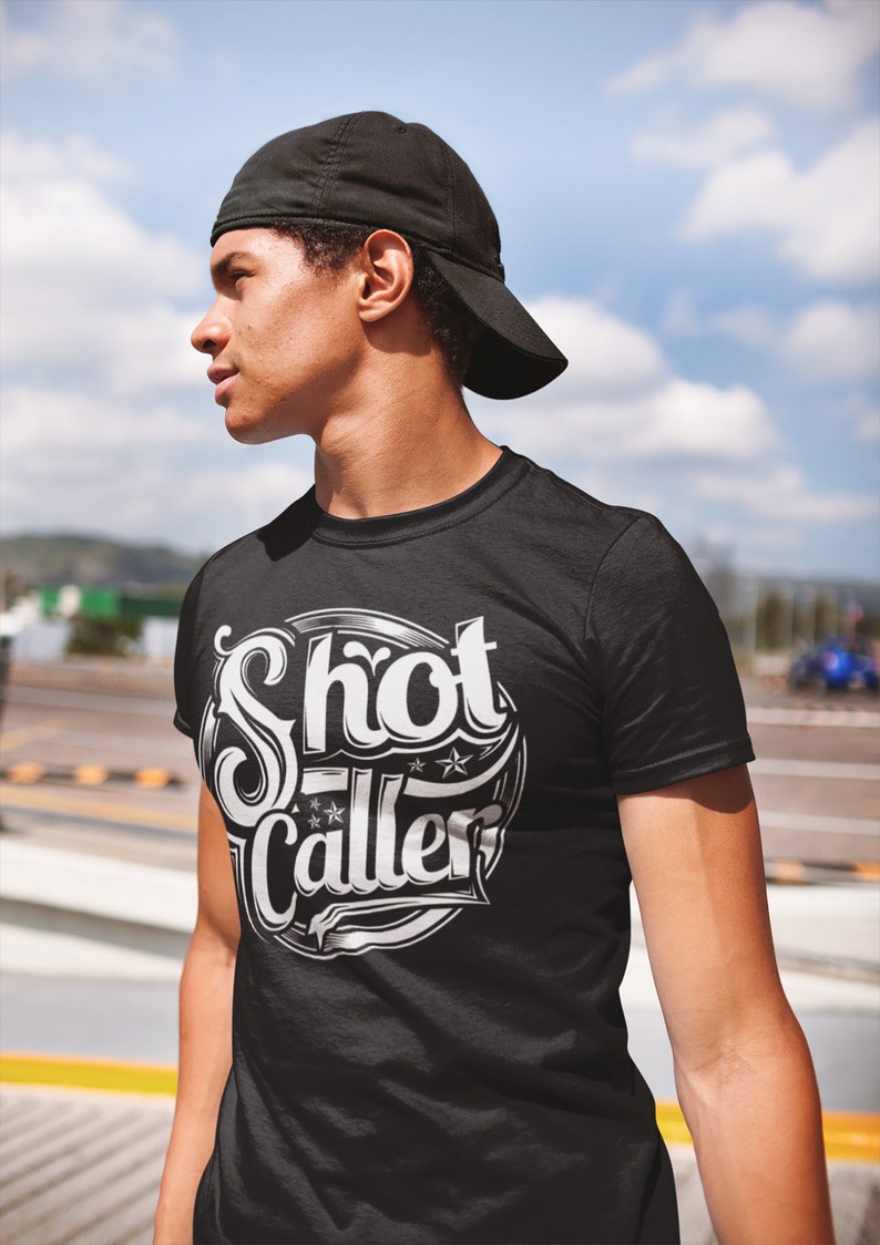 Funny Shirt shot Caller Graphic T-shirt, Humorous Tee, Funny Sports Tee ...