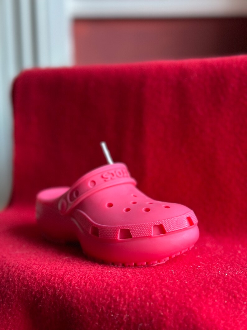 Croc Candle Artists Impression - Etsy
