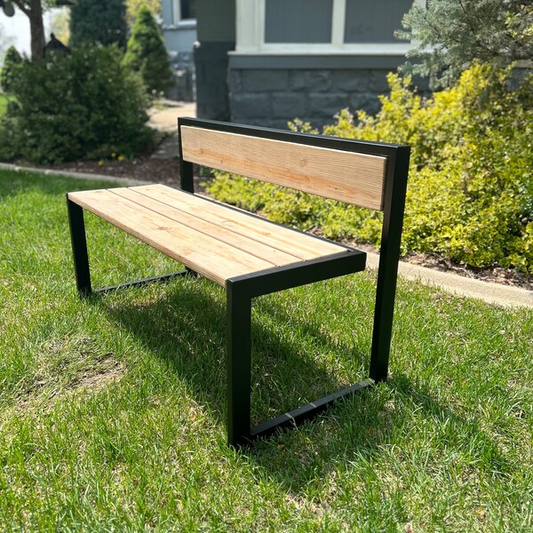 Custom Wood Bench - Etsy
