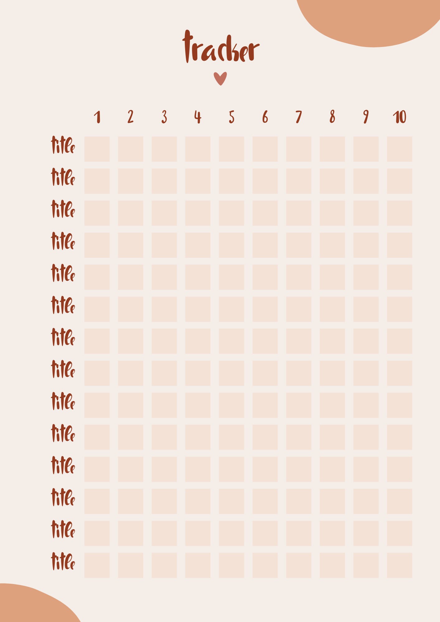 Fitness Tracker Activity Tracker Workout Tracker Progress Chart Fitness ...
