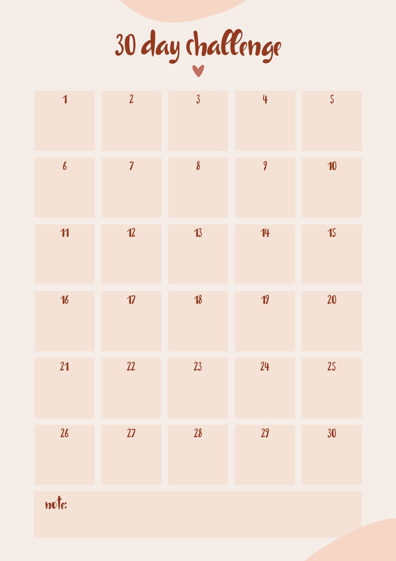 Fitness Tracker Activity Tracker Workout Tracker Progress Chart Fitness ...