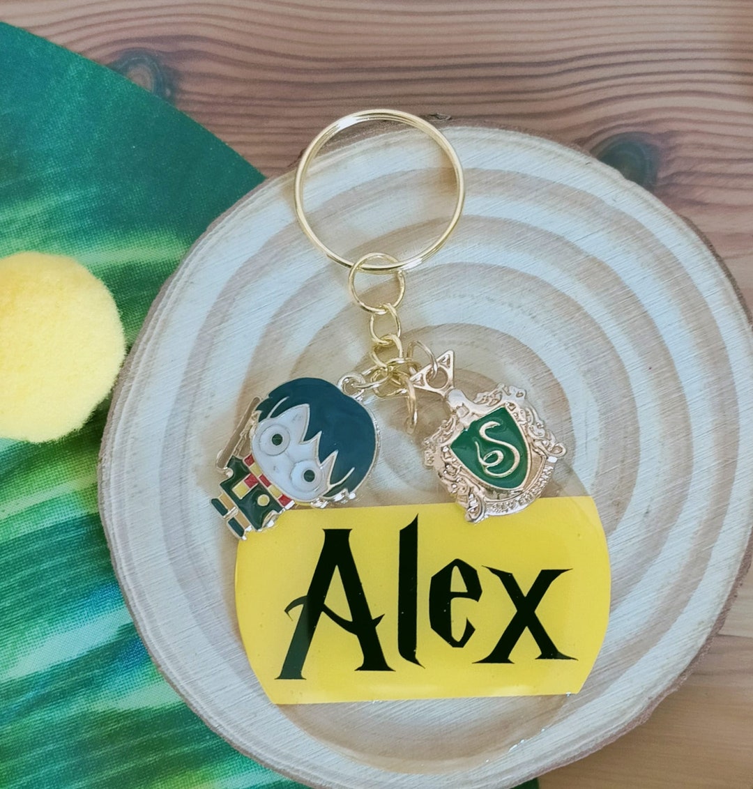 Personalized Harry Potter Keychain - Etsy