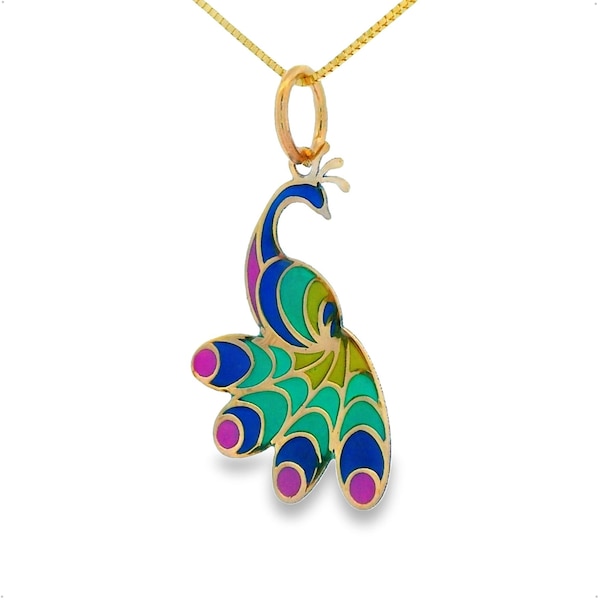 Peacock Jewelry Gold - Etsy
