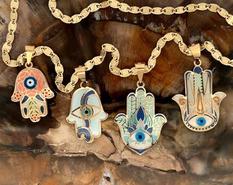 Hamsa Pendant - Etsy
