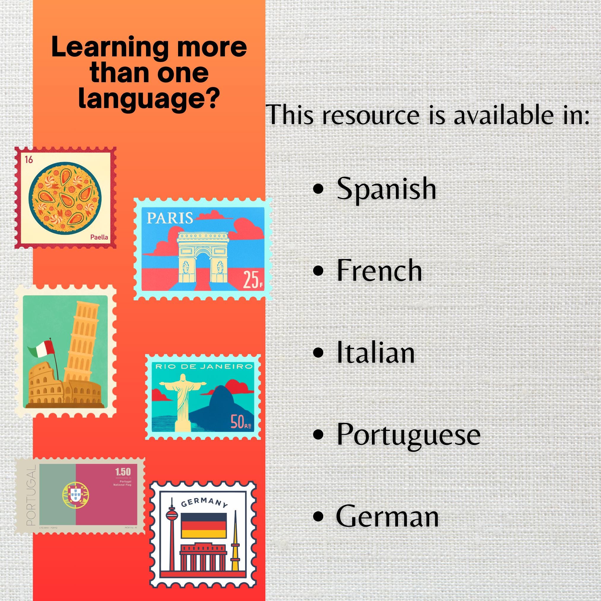 Blank Spanish Verb Conjugation Chart | Printable | Instant Download - Etsy