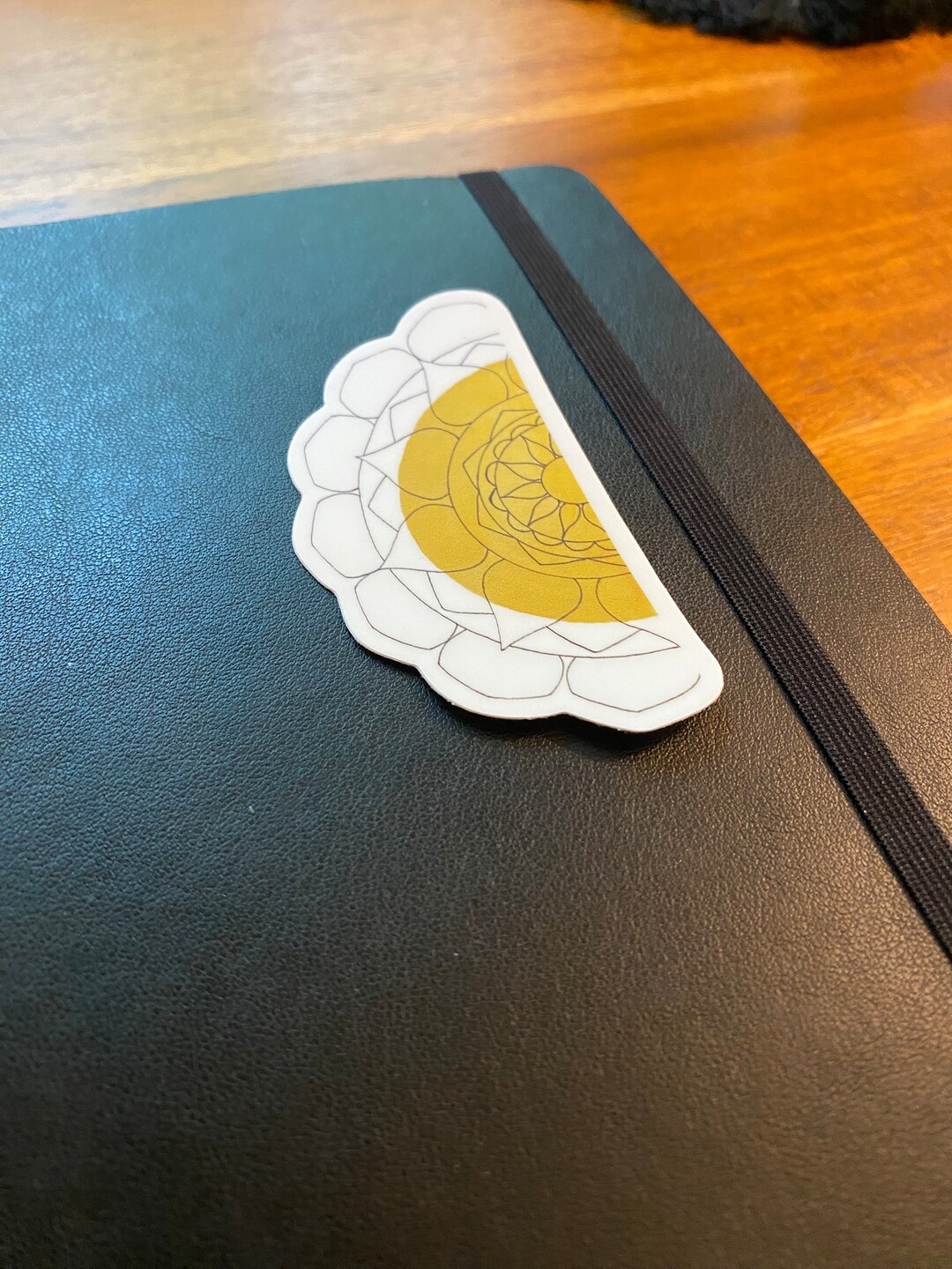 Half Mandala Sticker - Etsy