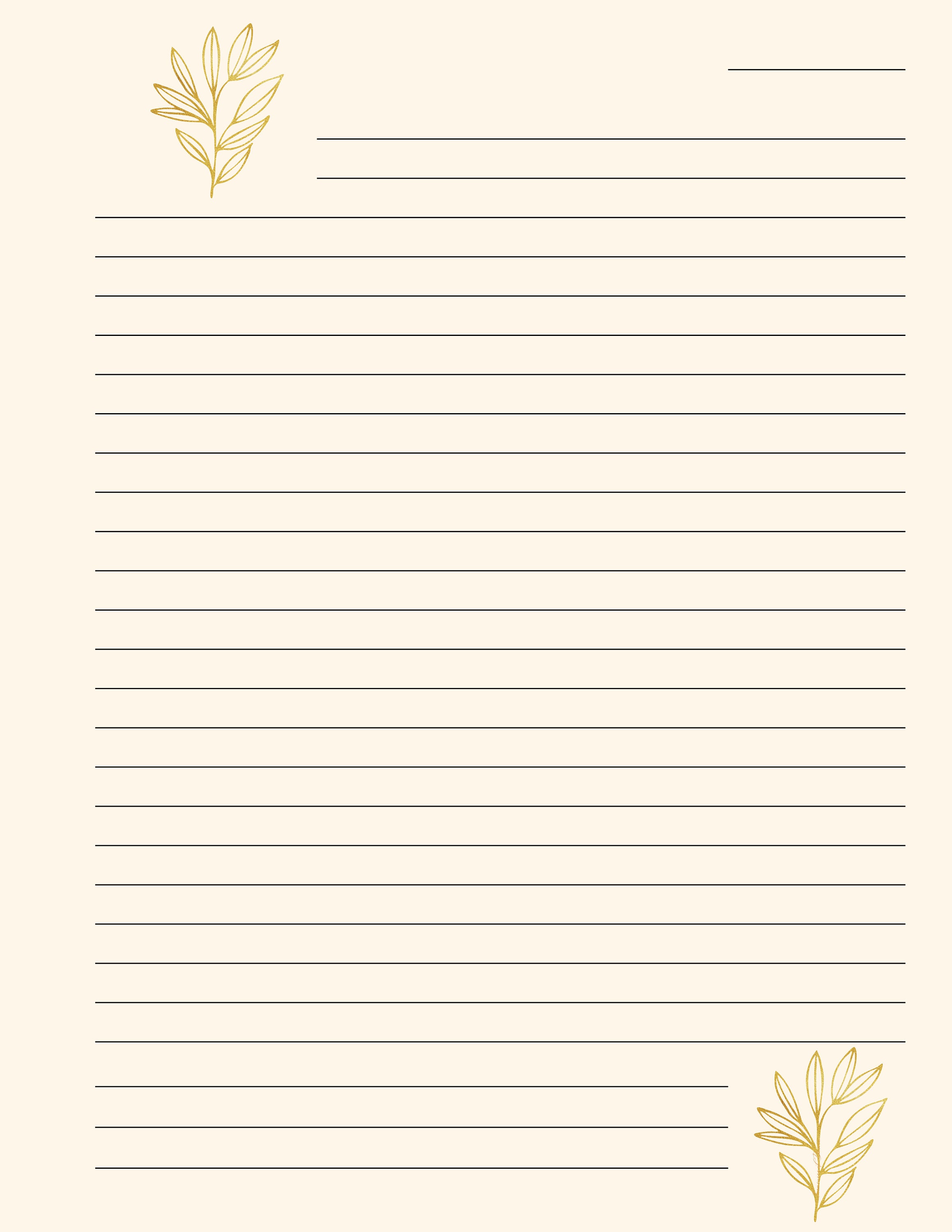 Green and Golden Leaf Journal - Etsy