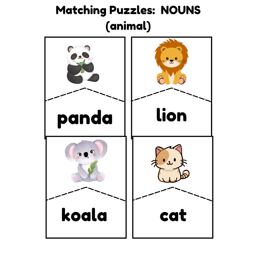 Puzzle Bundle for Kids With Animals Numbers Kindergarten Maze Puzzle 20 ...