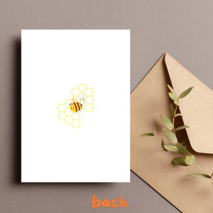 Happy Bee Day Birthday Card | Digital Instant Download Printable - Etsy
