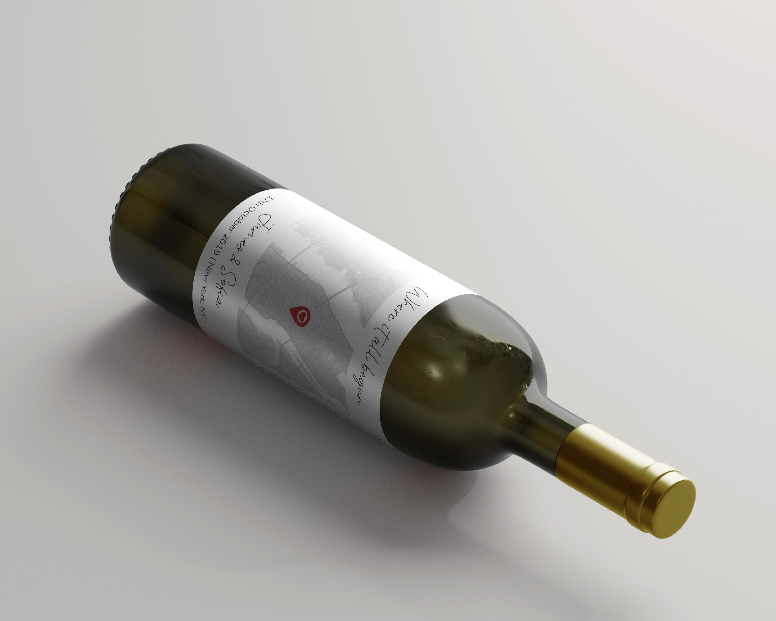 Wine Labels Collection "where It All Begun", Custom Wine Labels, Last ...