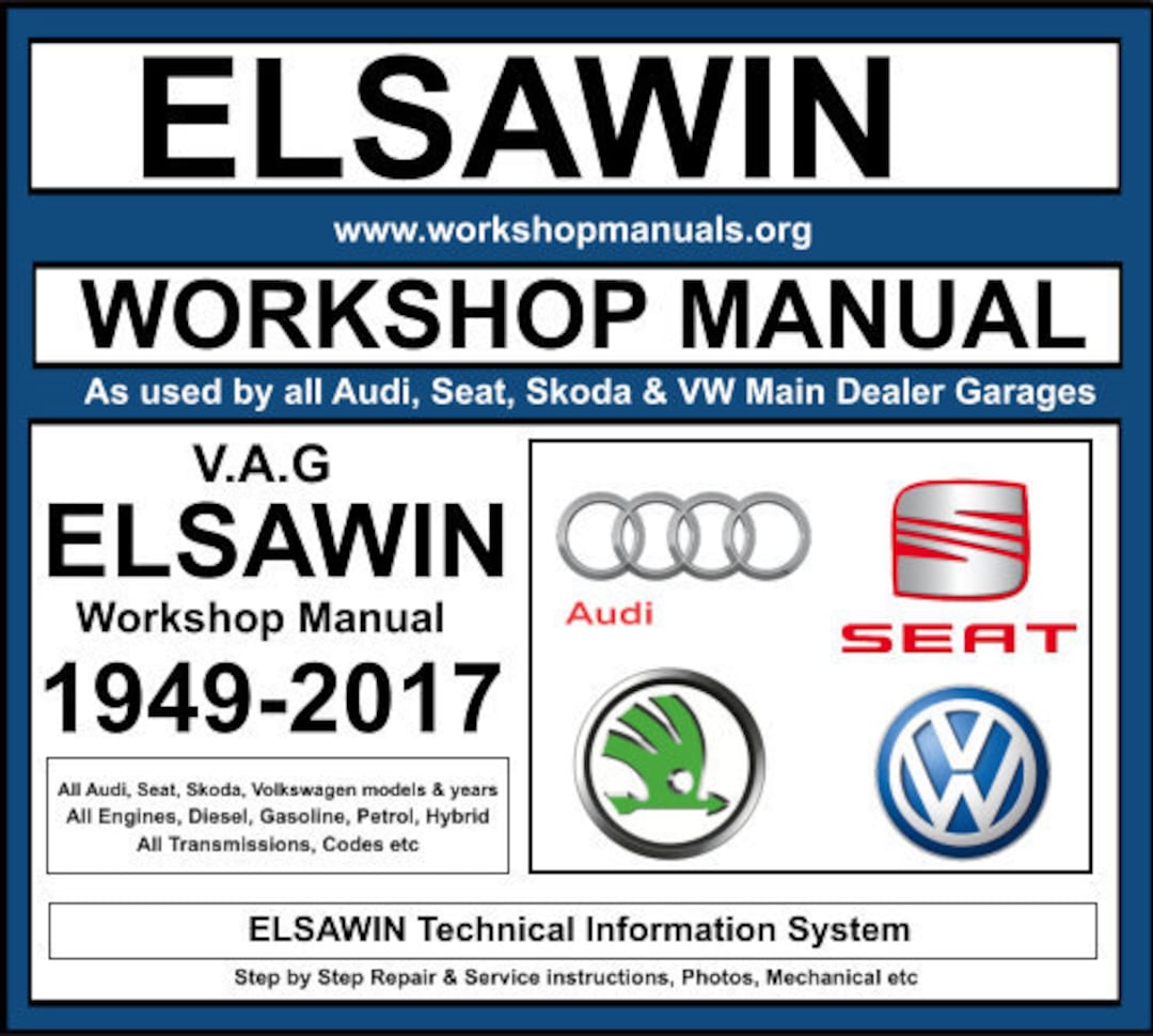 Elsawin 6.0 VW, Skoda, Audi, Seat Vehicles Virtualbox téléchargement ...