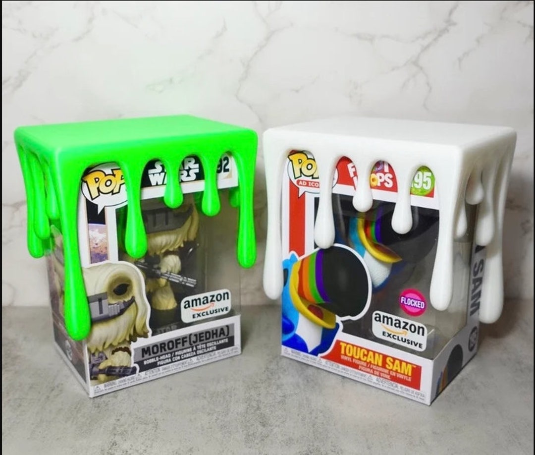 Dripping Slime Display for Funko Pop Figures (3.5 X 4.5 X 6.25-inch ...
