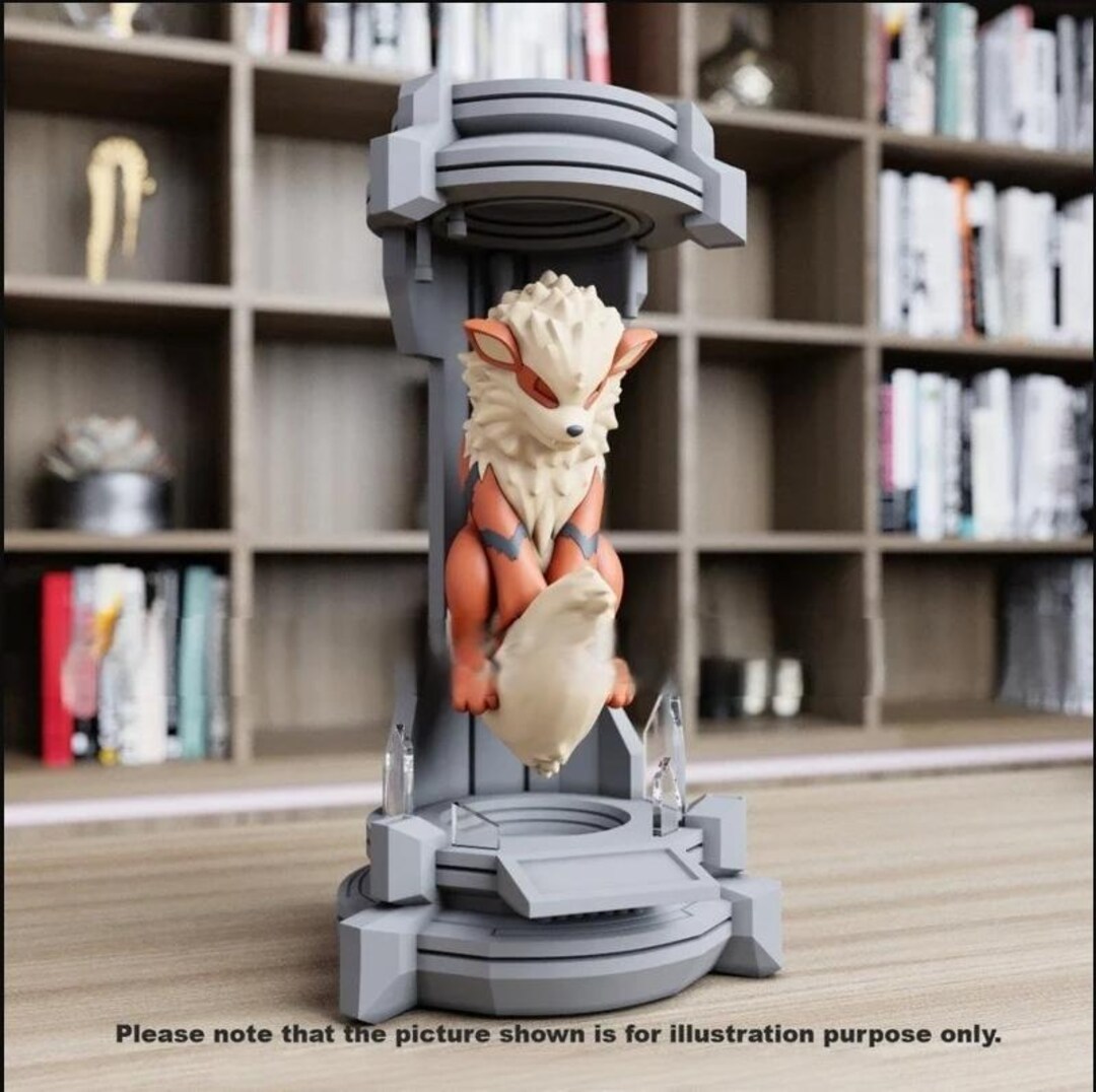 Arcanine, Houndoom, Absol in Laboratory Containment Capsule - Etsy