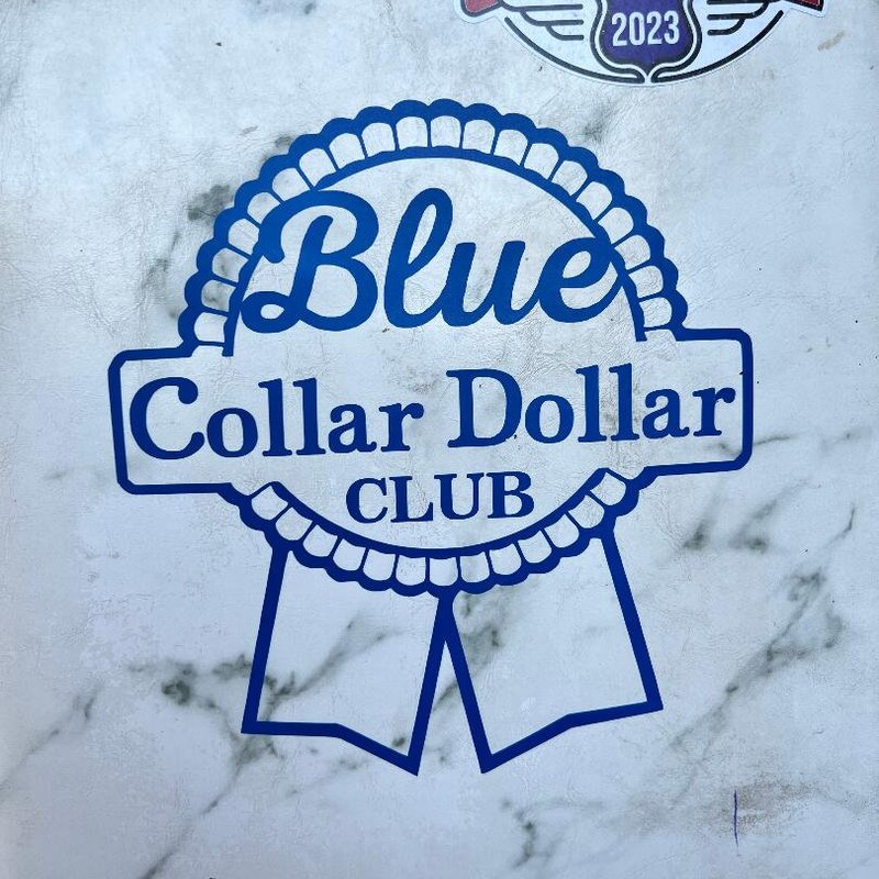 Blue Collar Dollar Png - Etsy