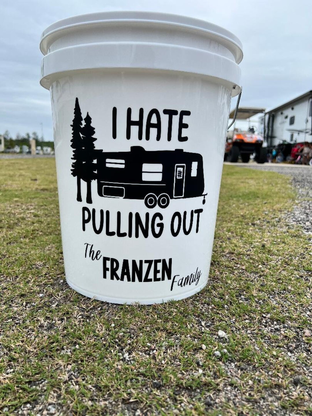 Bucket Decal Pulling Out - Etsy