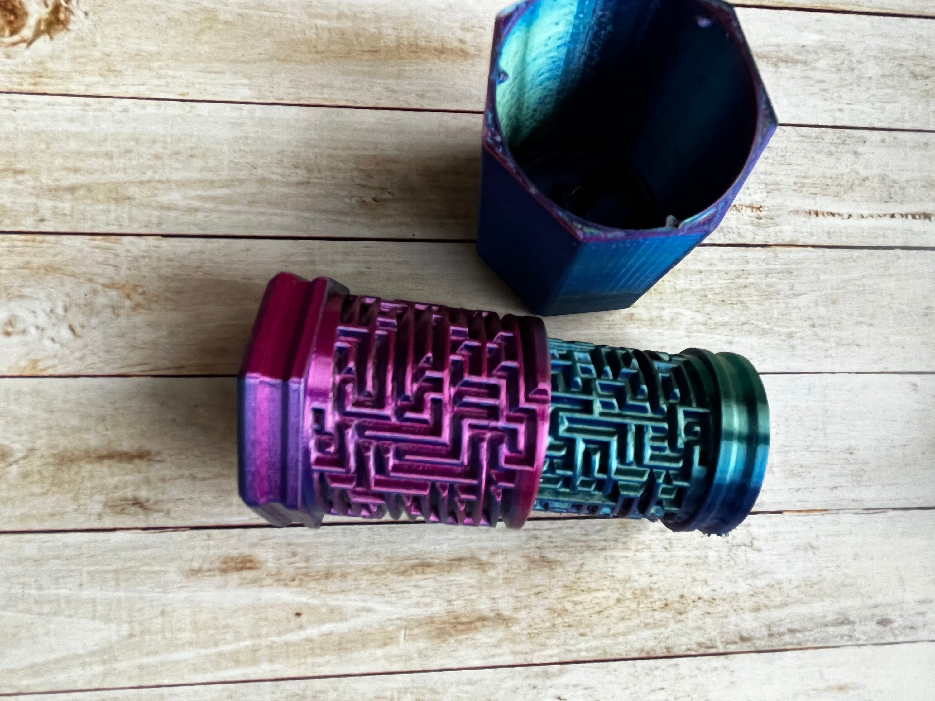 Maze Puzzle Box Russian Doll Style Brain Teaser Gift Container Secret ...