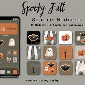 All in One Fall Desktop Organizers Fall File Folders Spooky Halloween ...