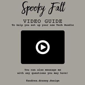 All in One Fall Desktop Organizers Fall File Folders Spooky Halloween ...