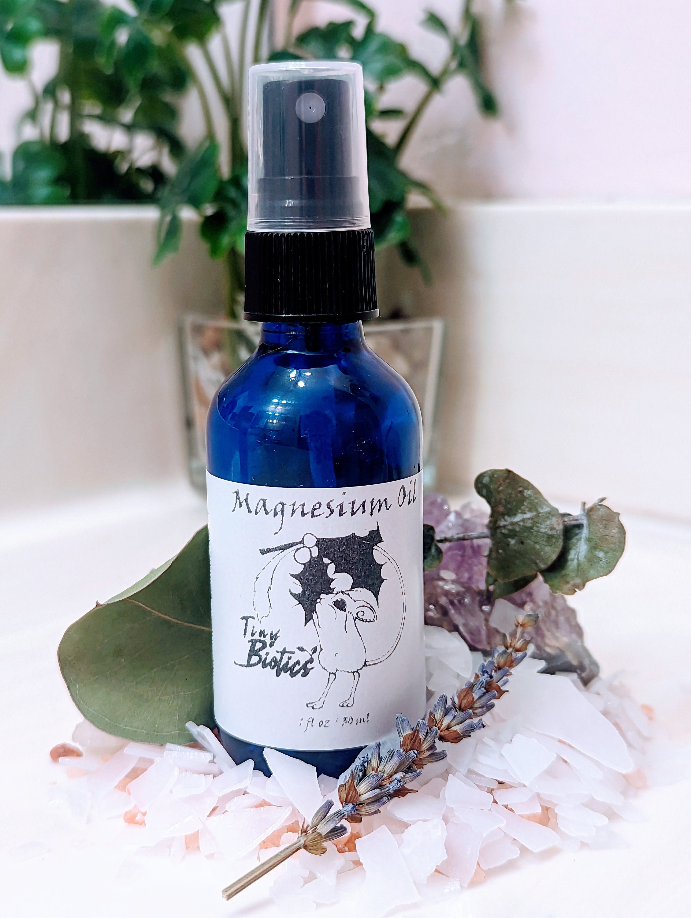 Magnesium Body Spray Muscle Aches Natural Sleep Aid Anxiety Relief ...