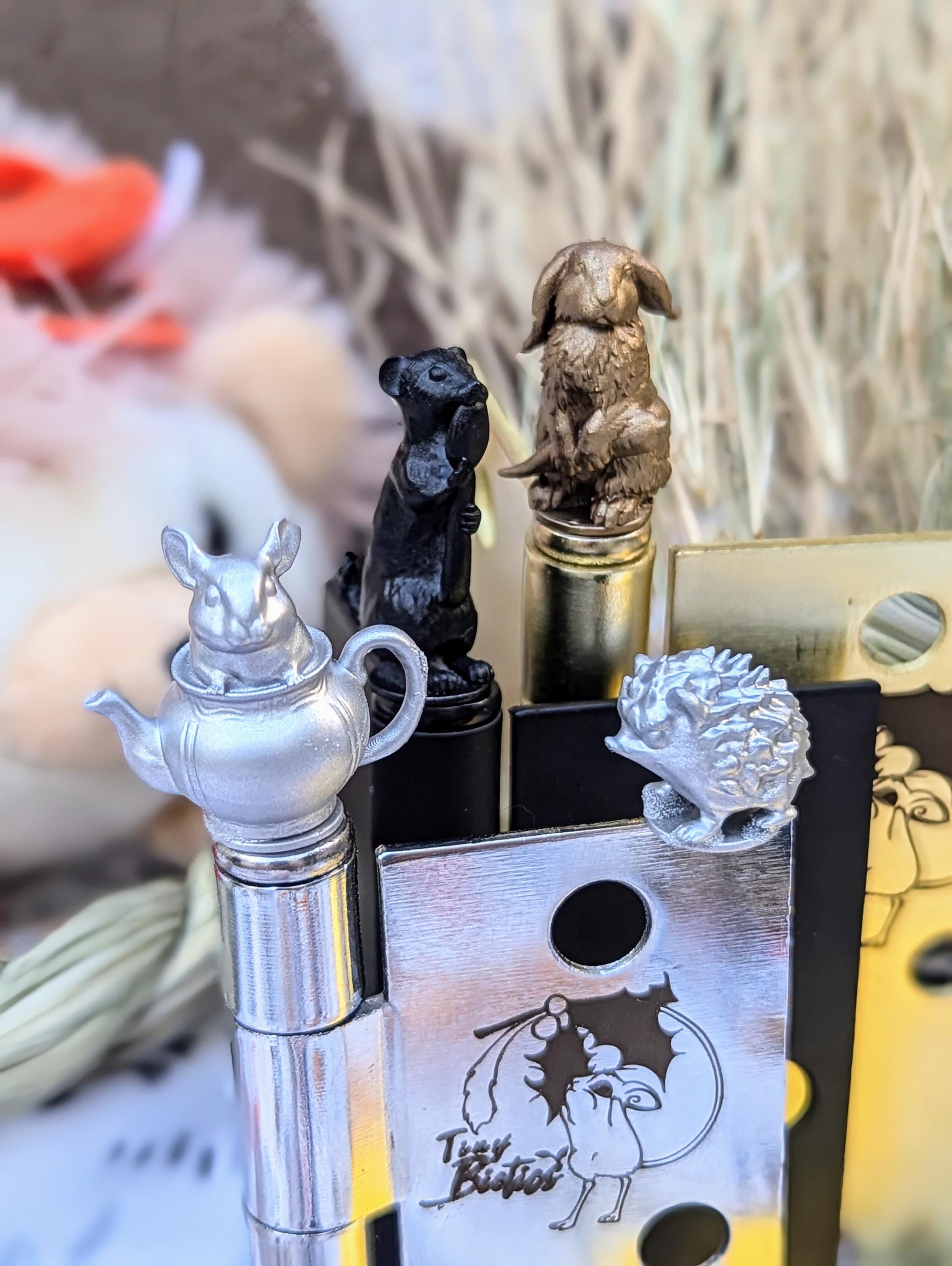 Exotic Pet Hinge Head Bundle | Rabbit Chinchilla Ferret Hedgehog | 4 ...