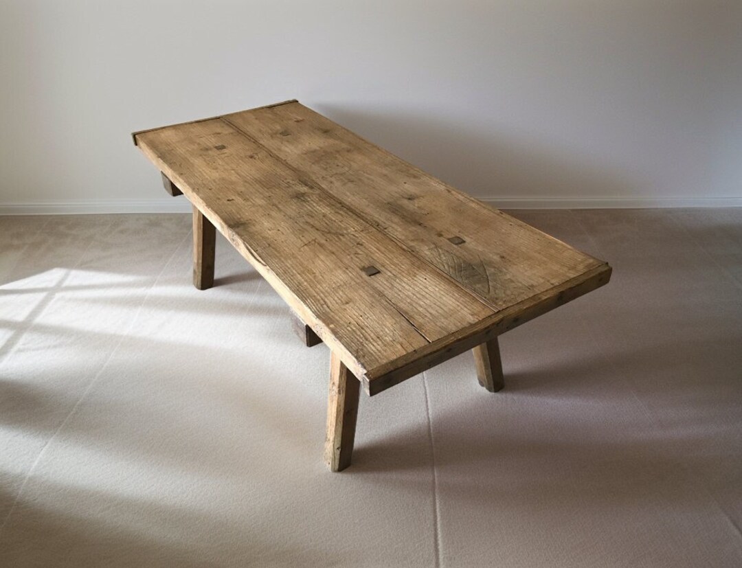 Rustıc Dining Table Top Reclaimed, Modern Rustic Wooden Coffee Table ...