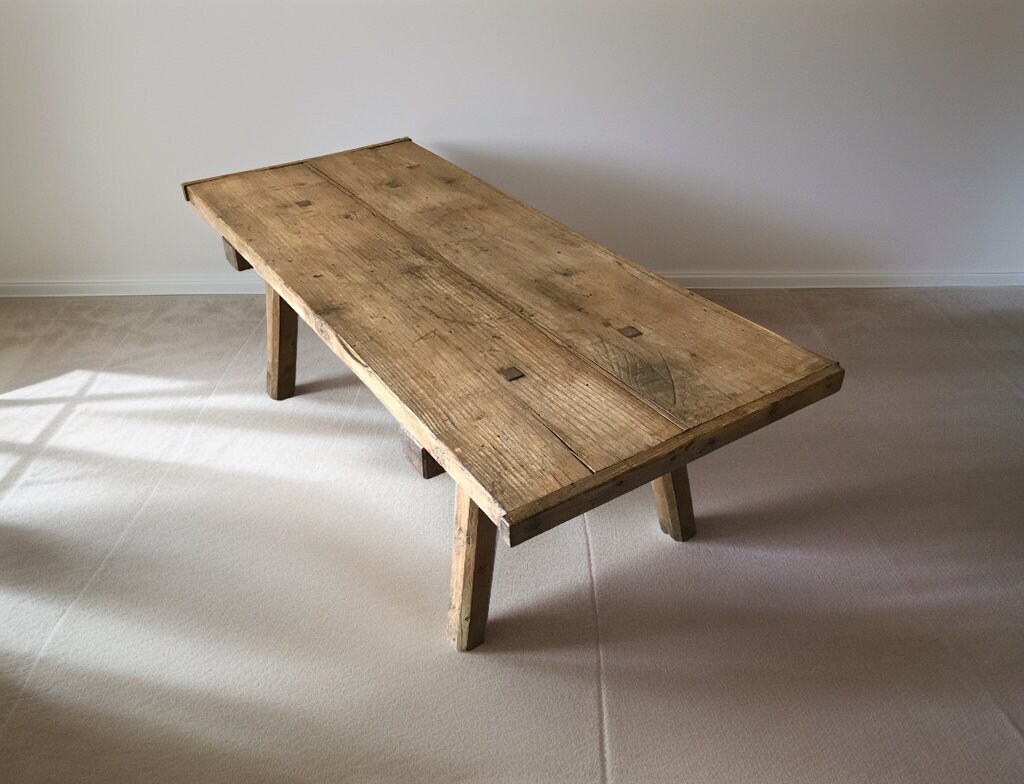 Rustıc Dining Table Top Reclaimed, Modern Rustic Wooden Coffee Table ...