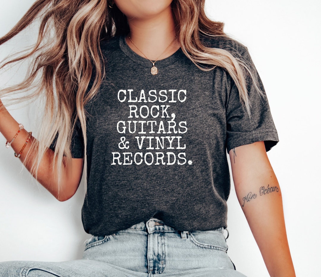 Classic Rock T Shirt Rock Band T-shirts Rock T-shirts Band T-shirts ...