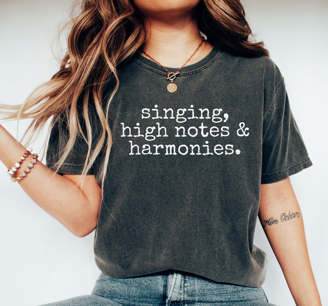 Singer Gifts, Singer Shirt, Singer Tshirt, Singing T Shirt, Singing ...