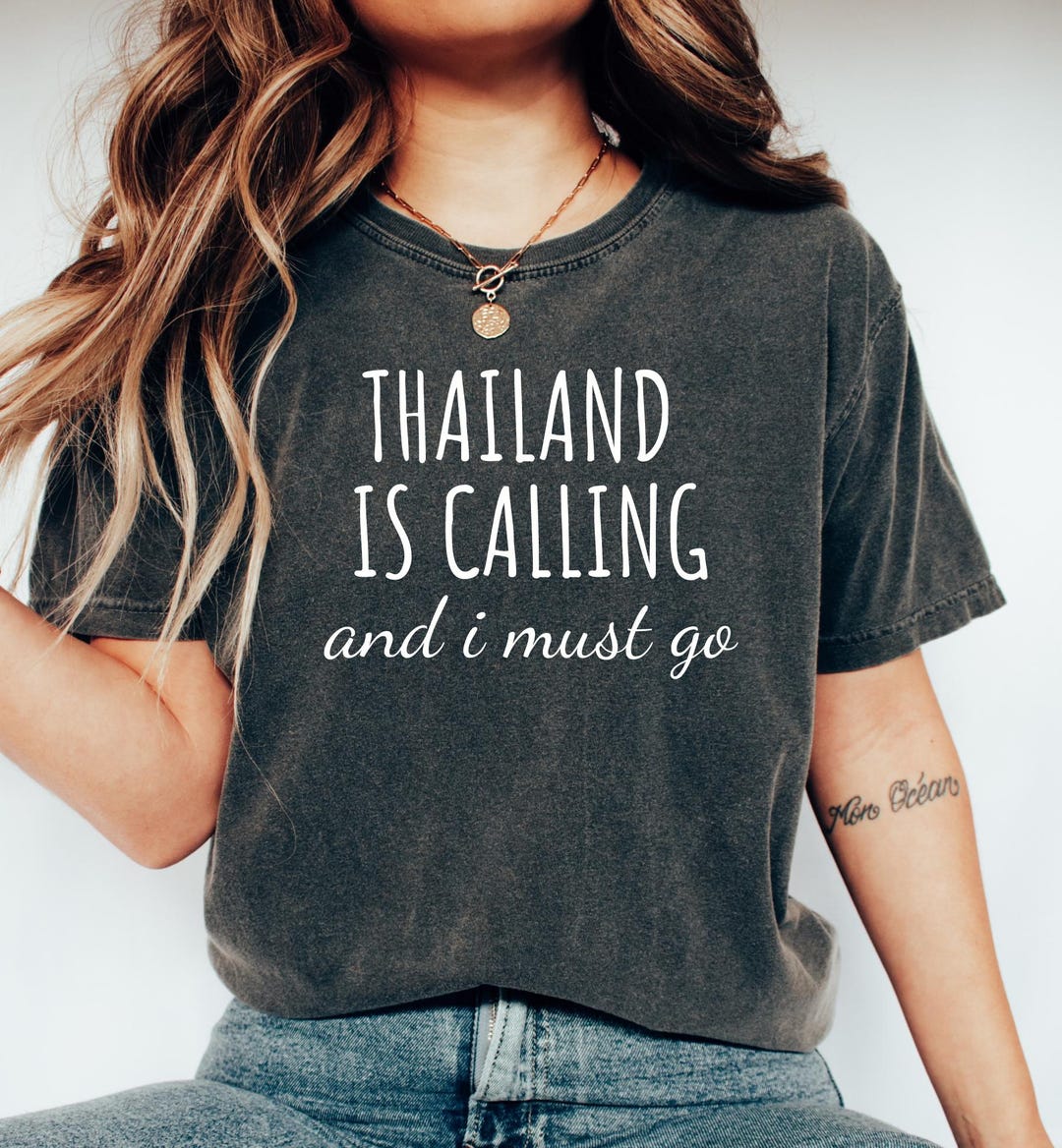 Thailand Travel Shirt, Bangkok Thailand Top, Gift for Bangkok Trip ...