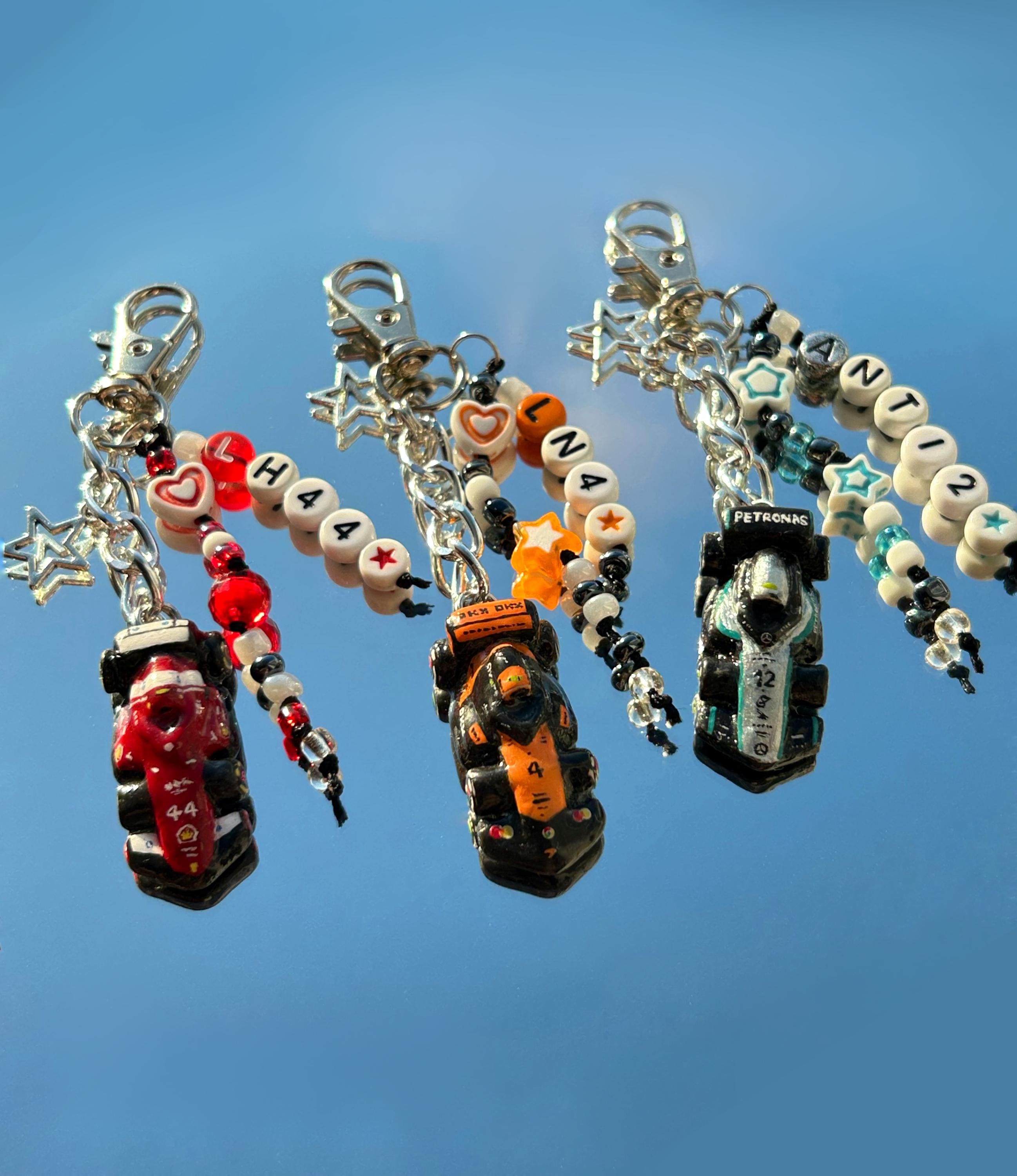 Miniature Formula 1 Car - Handmade Polymer Clay Keychains - Etsy