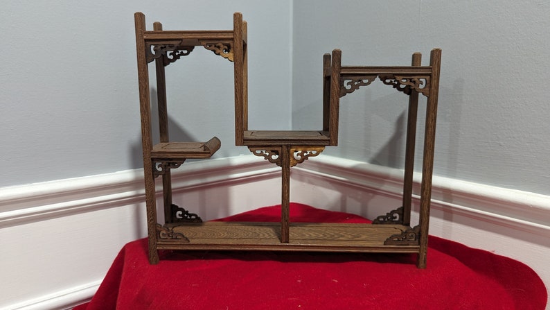 Traditional Chinese Wooden Tea Set Display Racks - Etsy