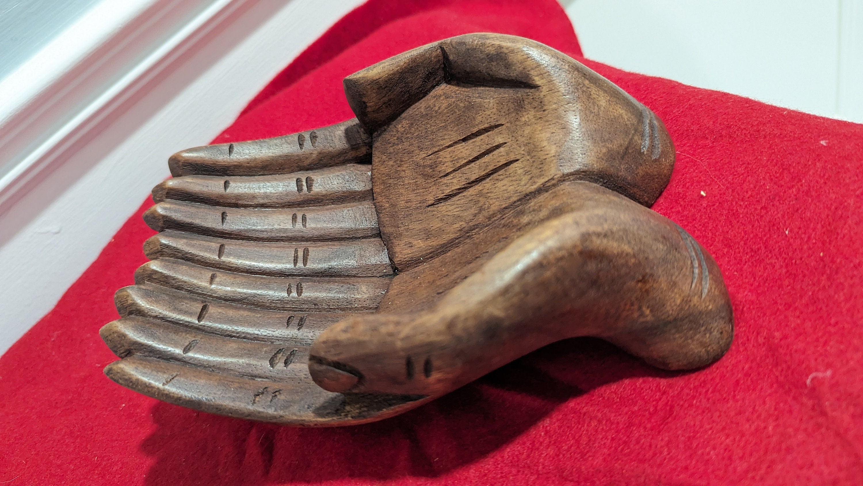 Solid Wood Praying Hands - Etsy