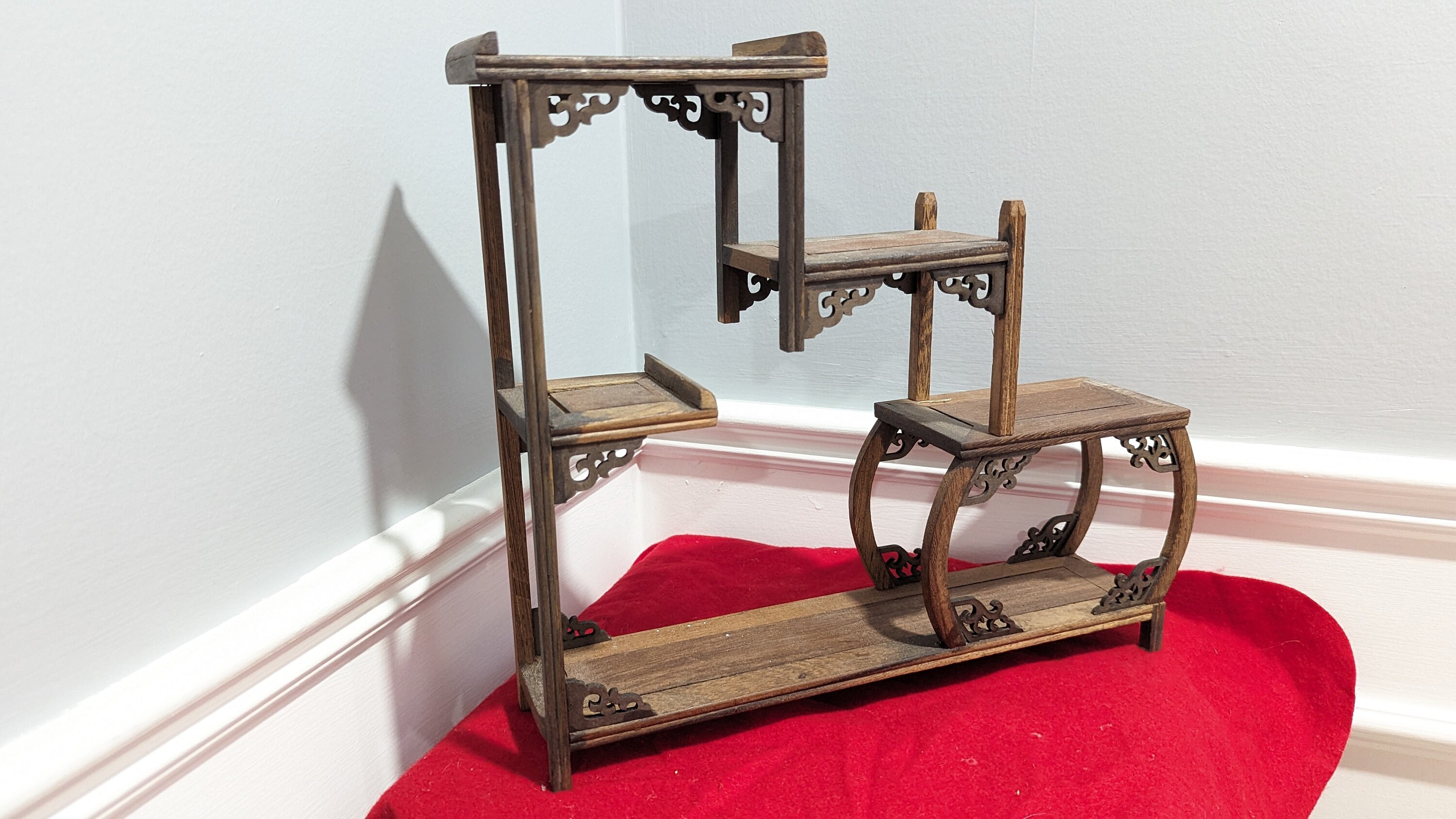 Traditional Chinese Wooden Tea Set Display Racks - Etsy