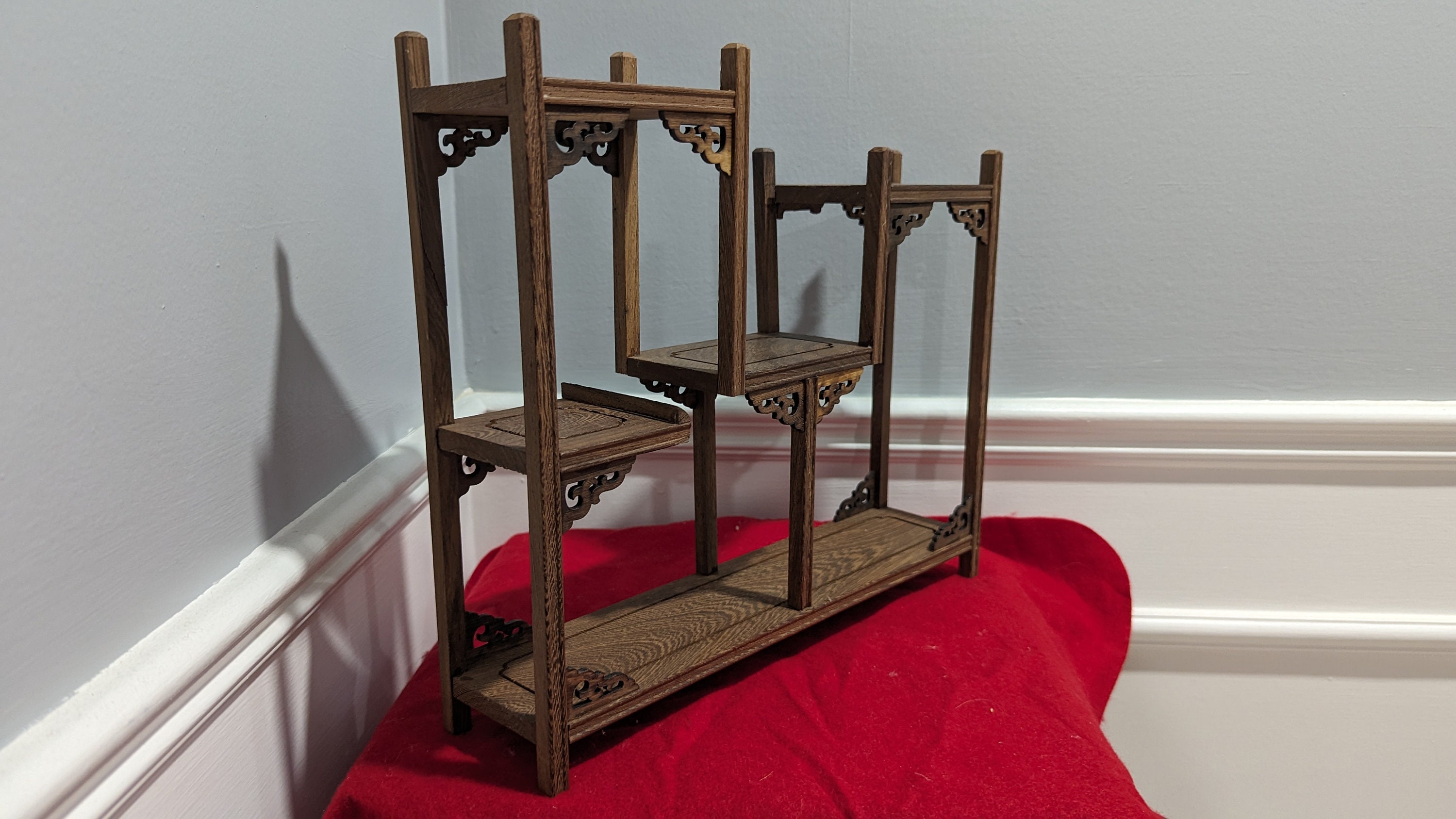 Traditional Chinese Wooden Tea Set Display Racks - Etsy