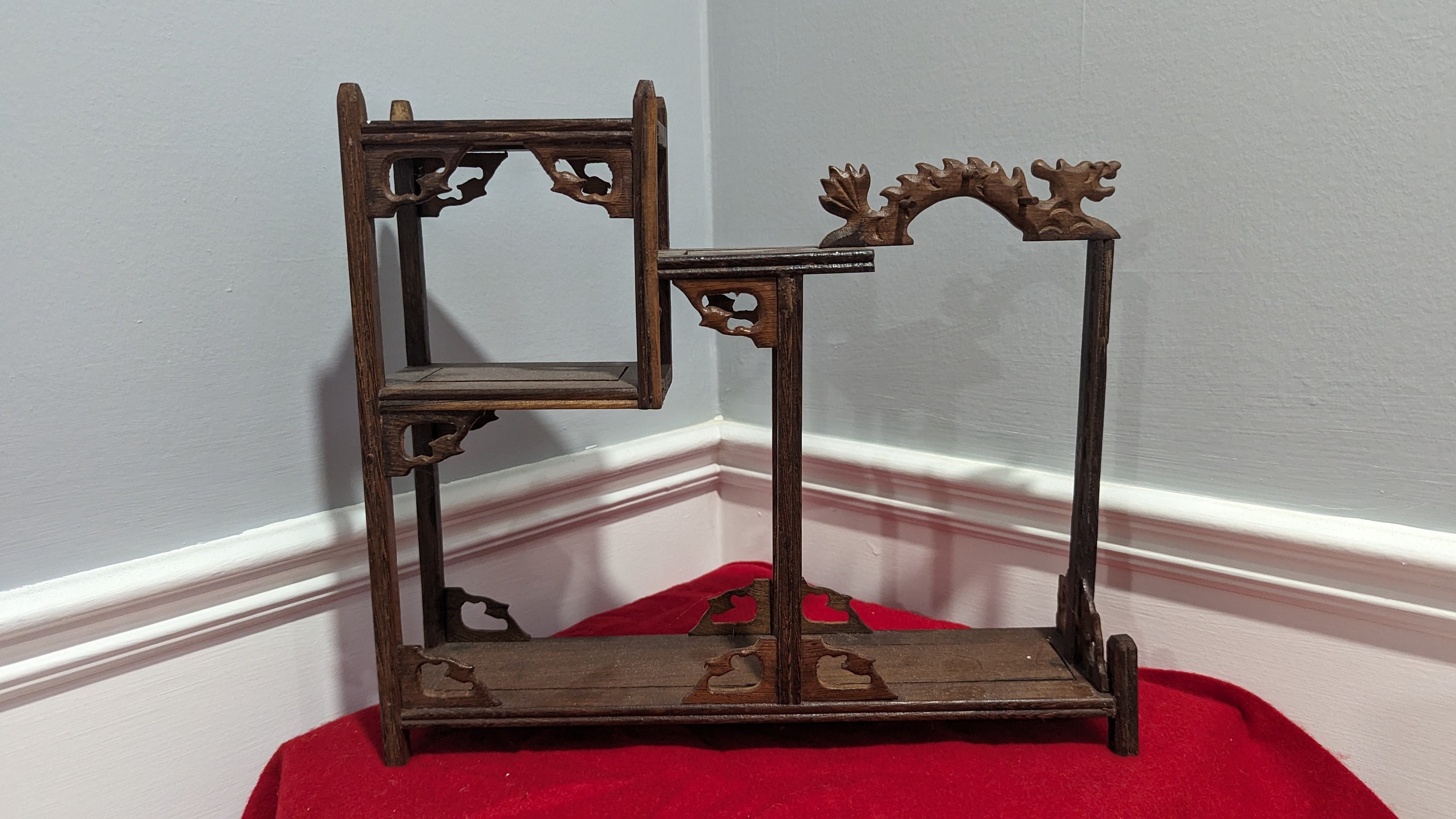 Traditional Chinese Wooden Tea Set Display Racks - Etsy