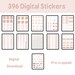 Student Digital Stickers for Goodnotesdigital Widget - Etsy