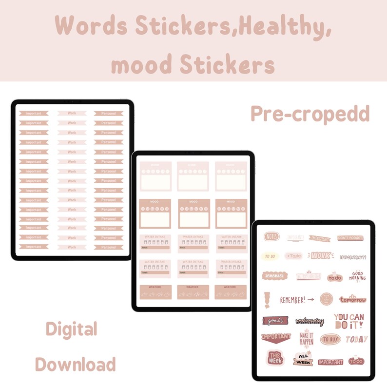 Student Digital Stickers for Goodnotes,digital Widget Stickers,teacher ...