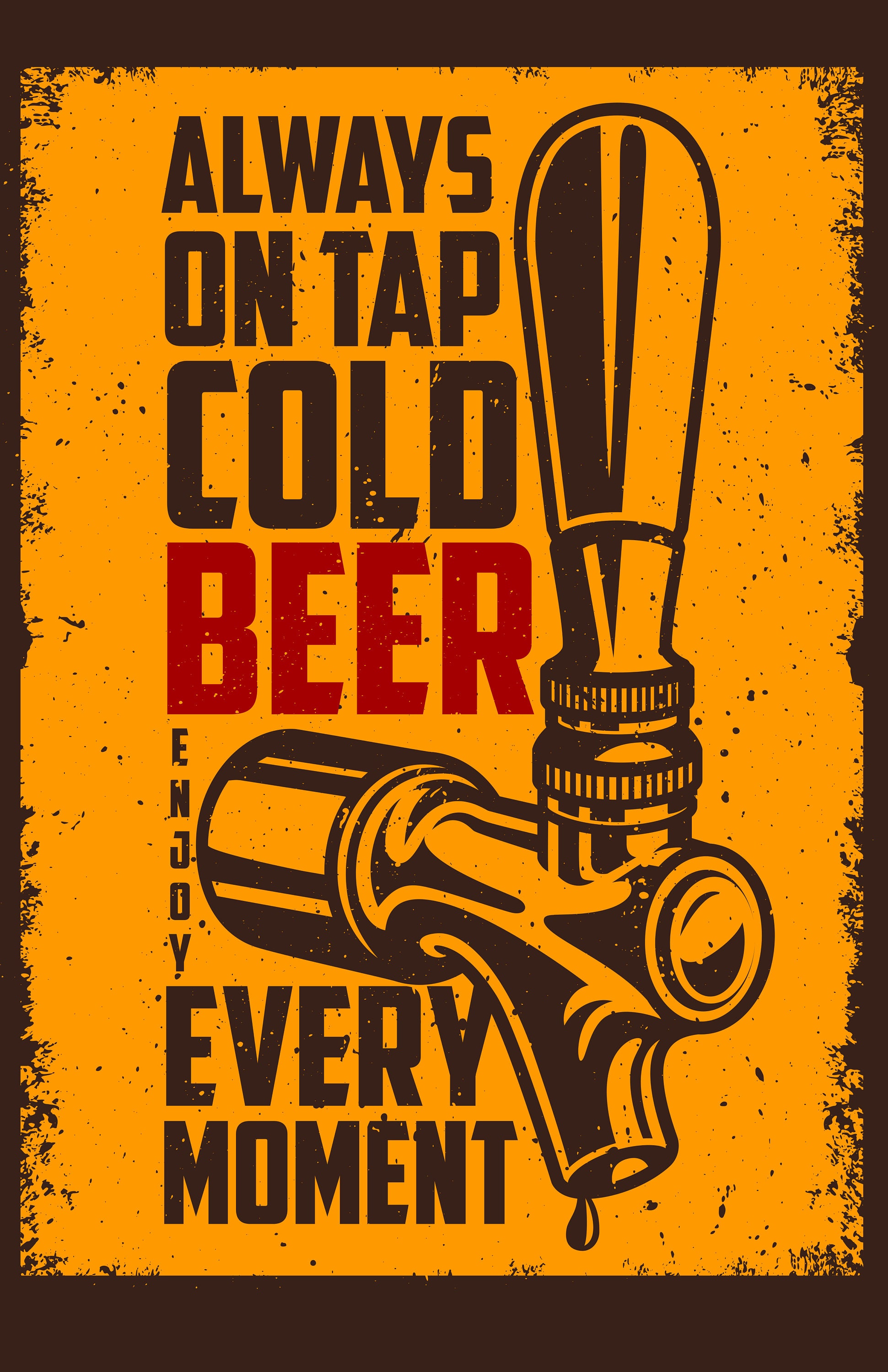 Vintage Beer Poster Set, 7 Digital Prints, Beer Posters, Classic Beer ...