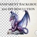 Purple Dragons Watercolor Clipart Bundle - 25 Dragon Pngs, Dragons Clip ...